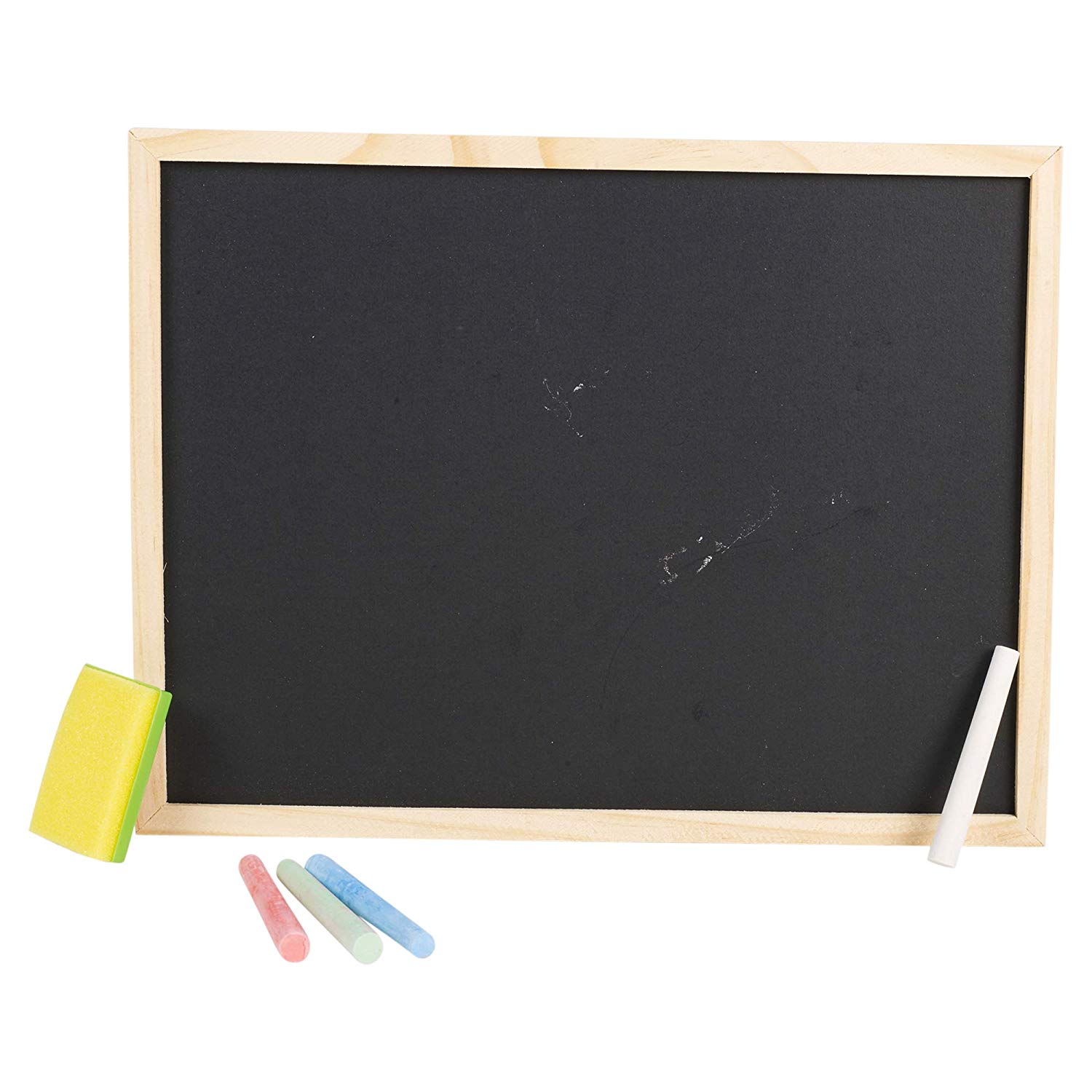 A4 Chalkboard Children Fun Kids Black Chalk Board Dry Wipe Blackboard ...